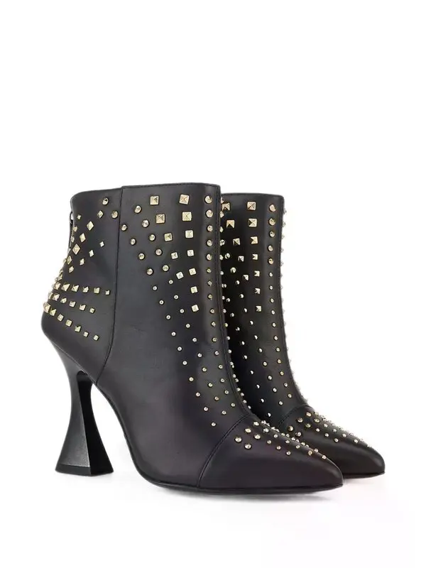 KAT MACONIE Samara Stud-embellished Leather Ankle Boots