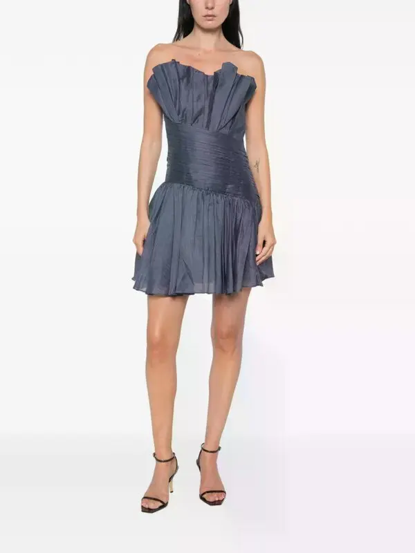 Aje Elva Ruched Mini Dress