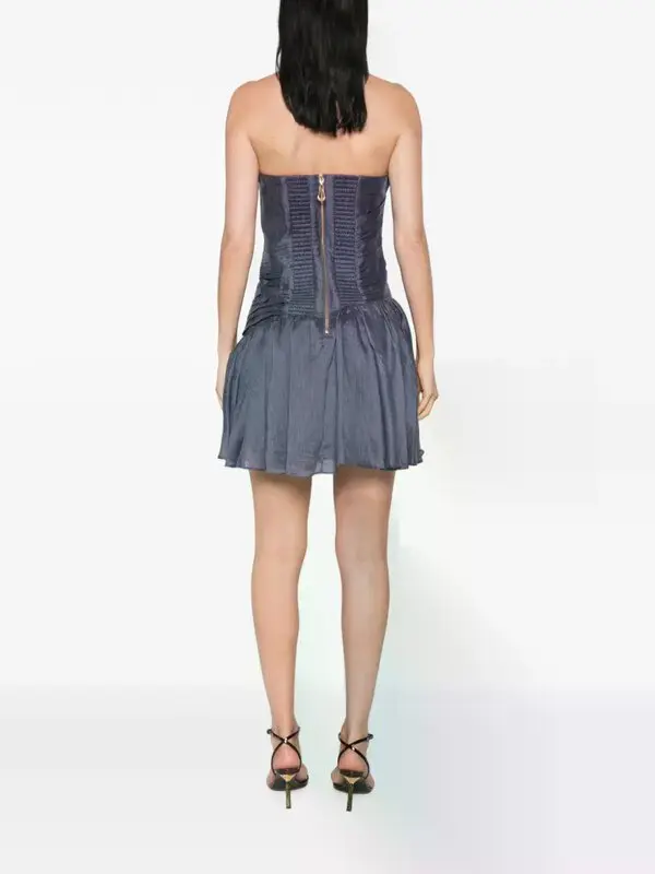 Aje Elva Ruched Mini Dress