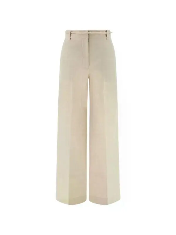 Paul & Shark Wool Twill Palazzo Pants