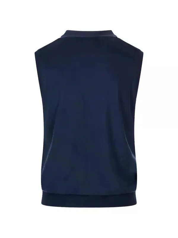 Fedeli V-neck Button-up Vest
