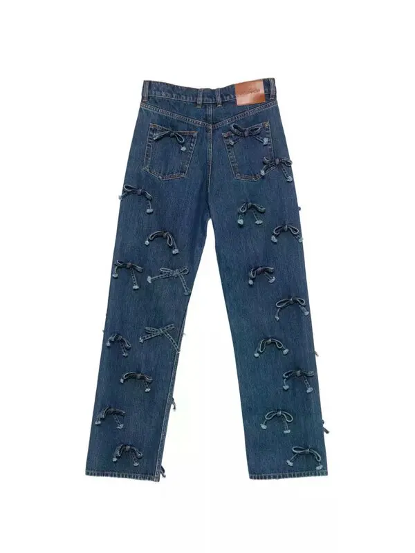 Viktor & Rolf Bow-embellished Jeans