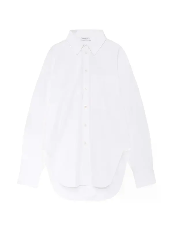ANINE BING Scott Shirt - White
