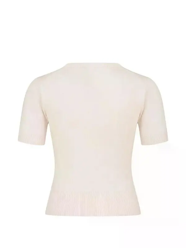 VIVIENNE WESTWOOD Bea Orb-embroidered T-shirt - Neutrals