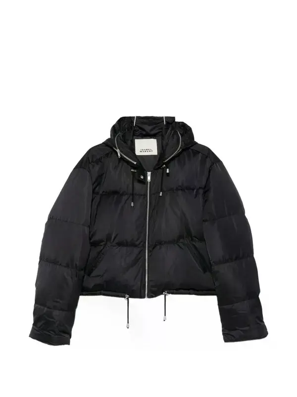 Isabel Marant Étoile Hooded Padded Jacket - Black