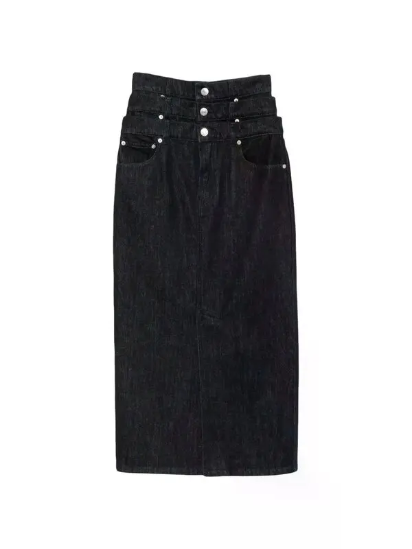 Viktor & Rolf Triple-layer Denim Skirt