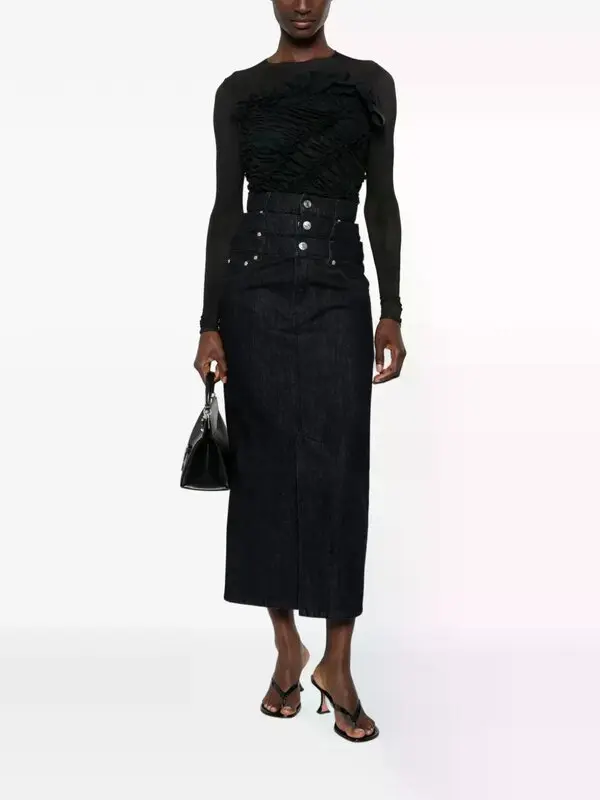 Viktor & Rolf Triple-layer Denim Skirt