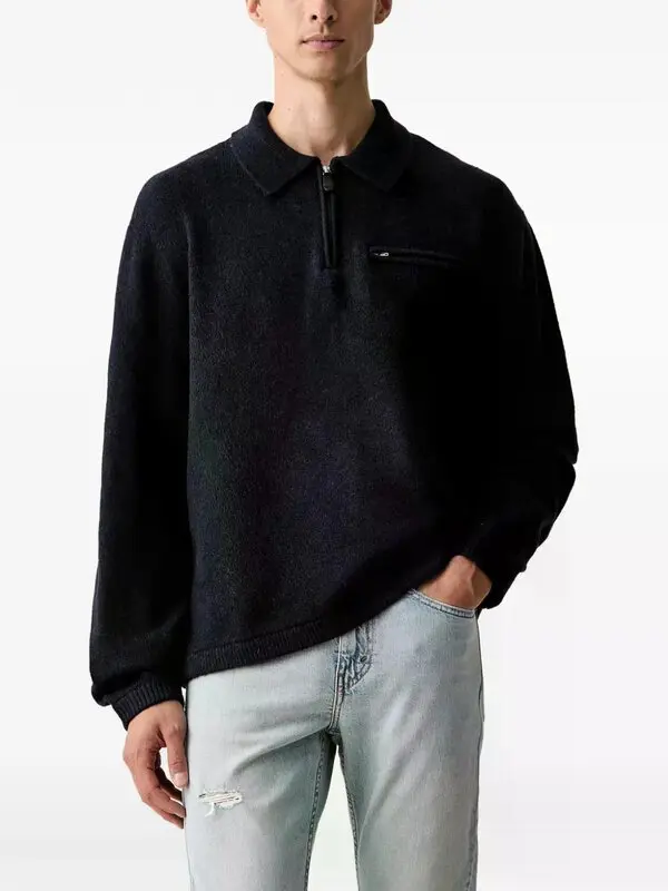 LEVI'S Boulder Quarter-zip Sweater - Blue
