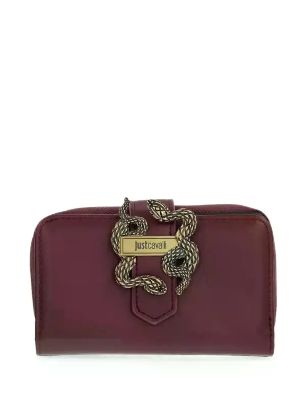 Just Cavalli Iconic Snakes Faux-leather Wallet