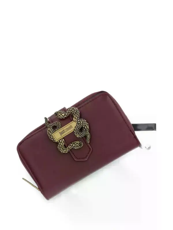 Just Cavalli Iconic Snakes Faux-leather Wallet