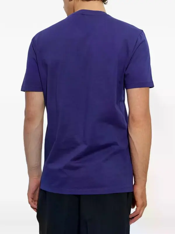 Versace Logo-embroidered T-shirt