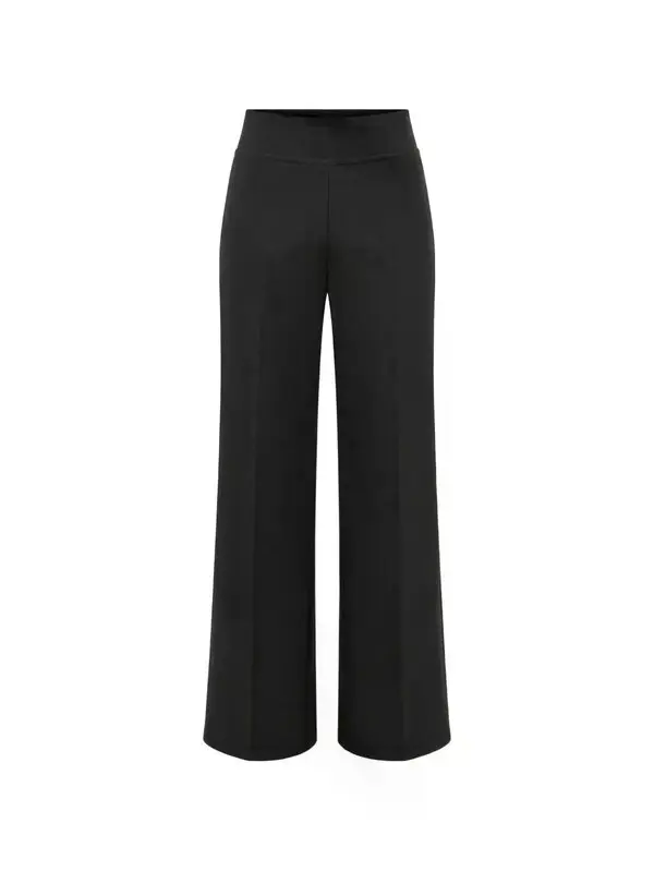 Frank Lyman Pressed-crease Tailored Trousers - Black