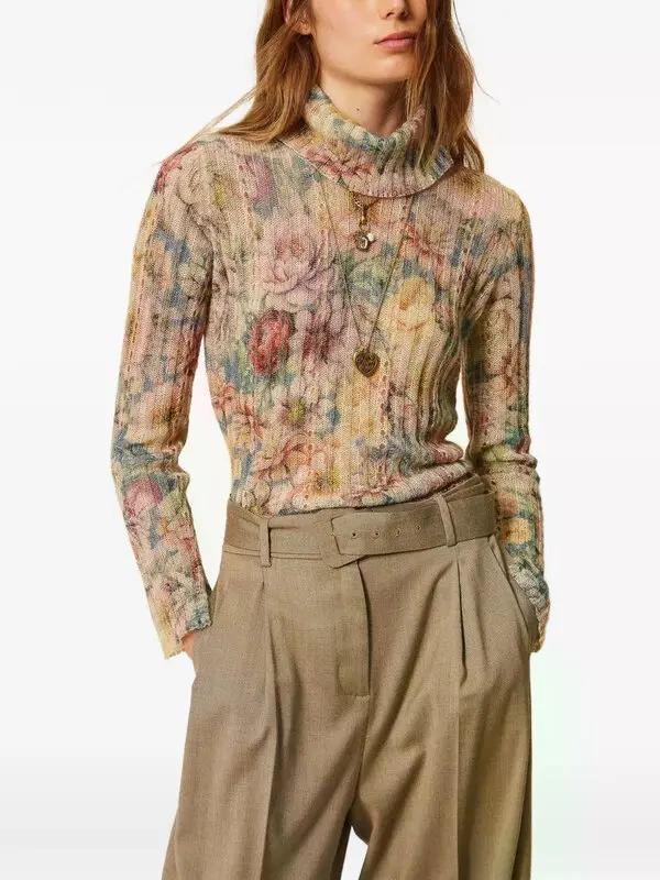 TWINSET Floral-print Sweater