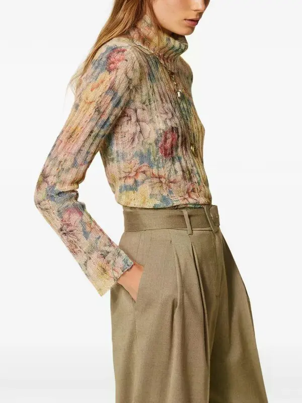 TWINSET Floral-print Sweater