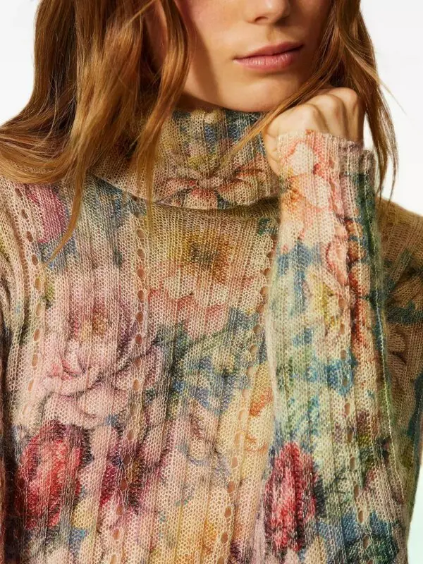 TWINSET Floral-print Sweater