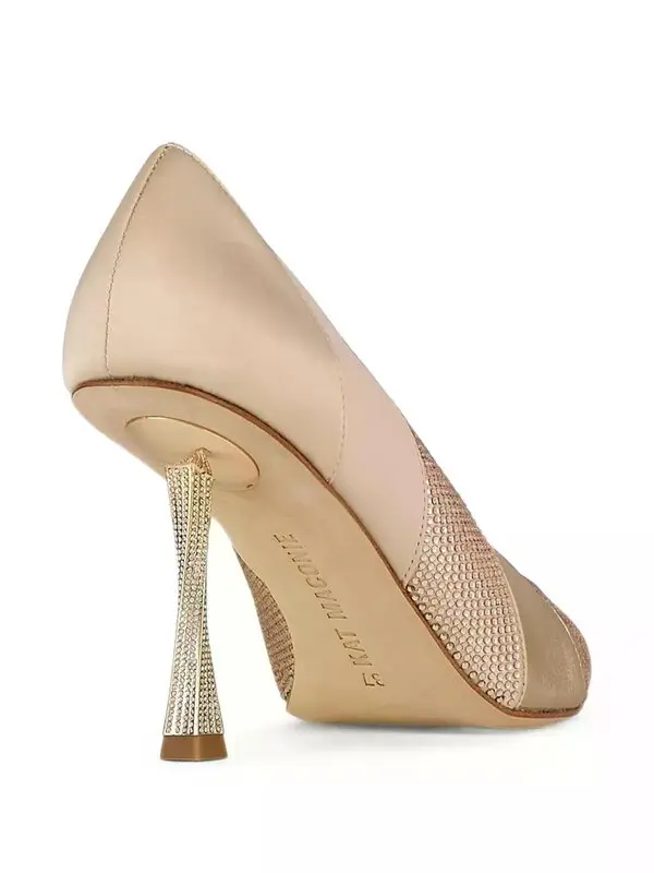 KAT MACONIE Divina Crystal-embellished Pointed-toe Pumps