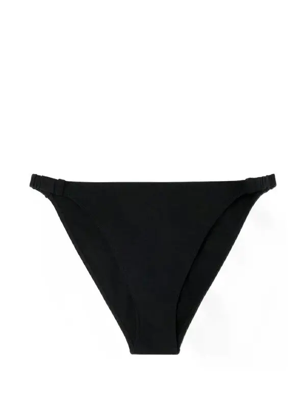 Filippa K Ruched-side Bikini Bottoms - Black