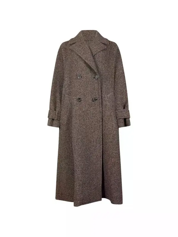 Max Mara Double-breasted Belted Coat