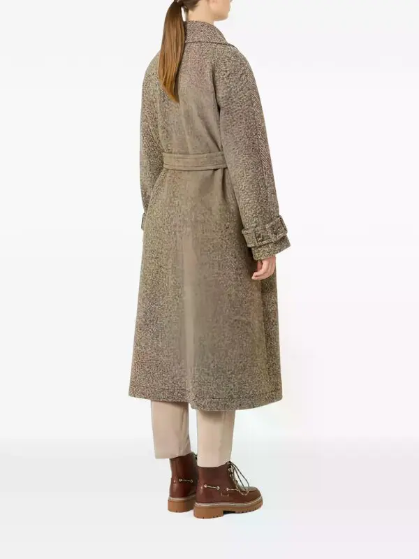 Max Mara Double-breasted Belted Coat