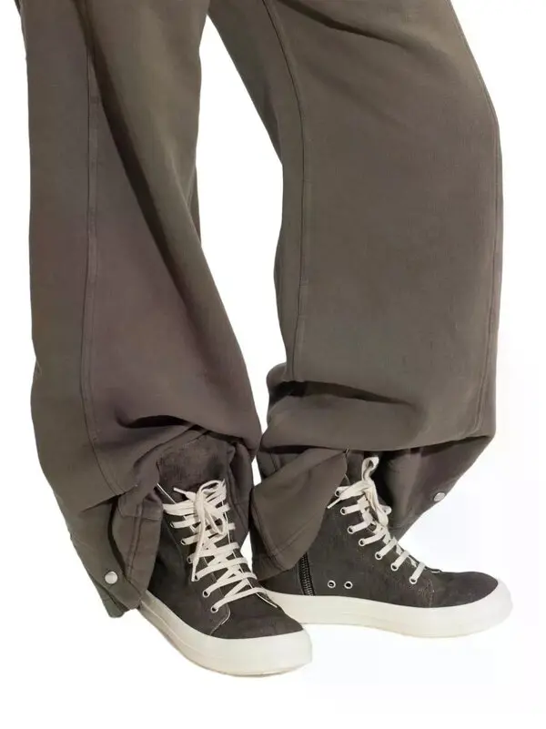 Rick Owens Vegan Lace-up Sneakers - Grey