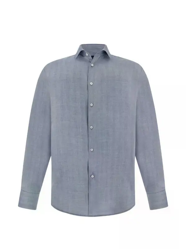 Paul & Shark X-soft Cotton Shirt - Blue