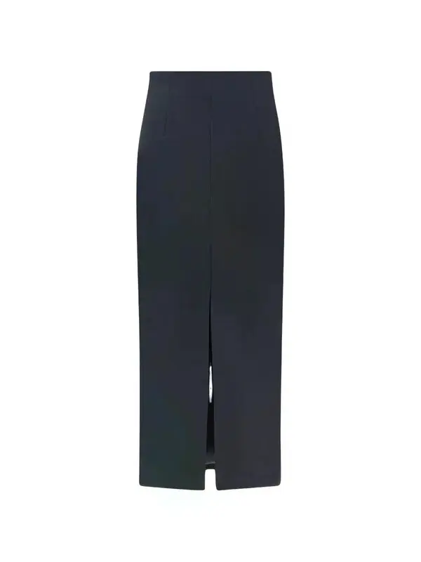Paul & Shark Tech Wool Pencil Midi Skirt