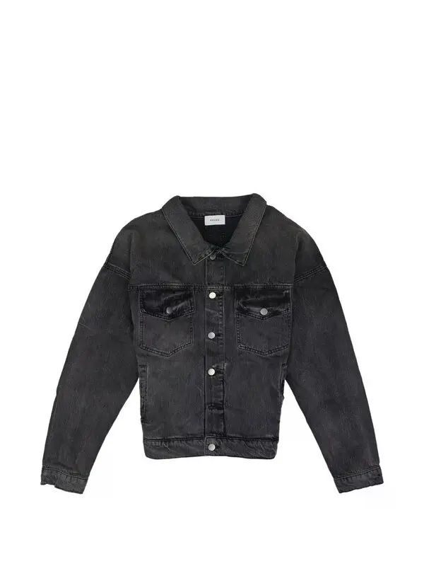 Rhude Faded-effect Denim Jacket