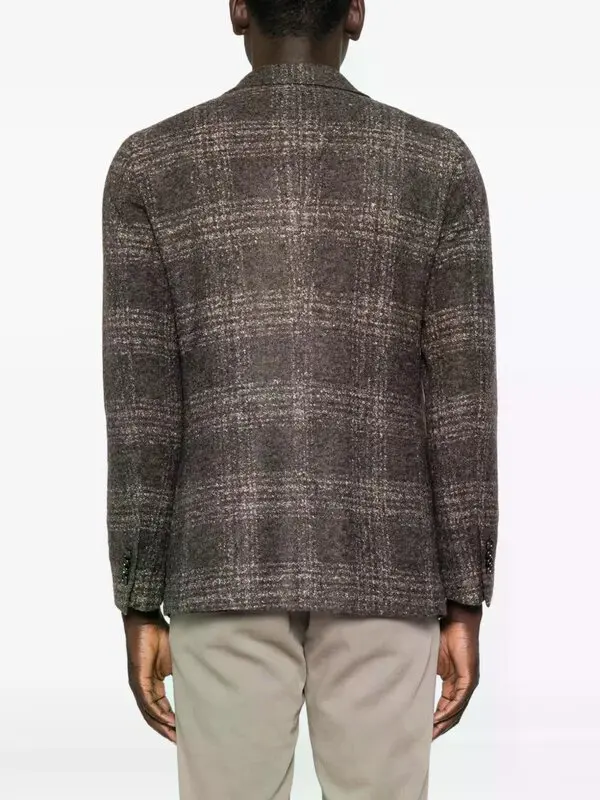 Tagliatore Check-pattern Single-breasted Blazer