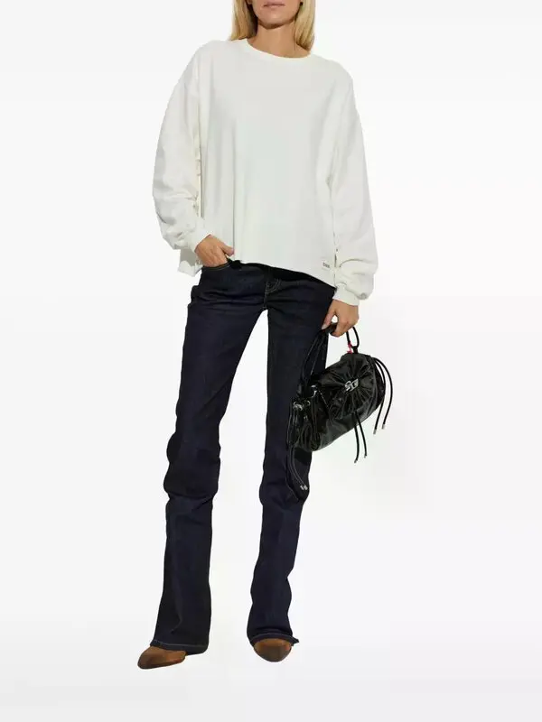 DIESEL® Peached Sweatshirt With Raw Hem