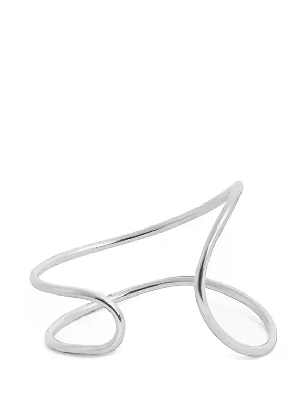 Liviana Conti Sculptural Open-cuff Bracelet - Silver