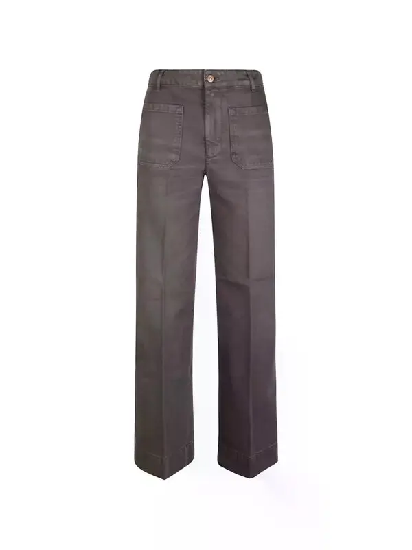 Victoria Beckham Wide-leg Jeans - Grey