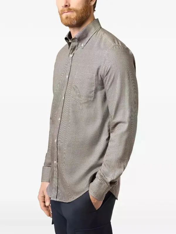 Paul & Shark Check-pattern Button-down Shirt