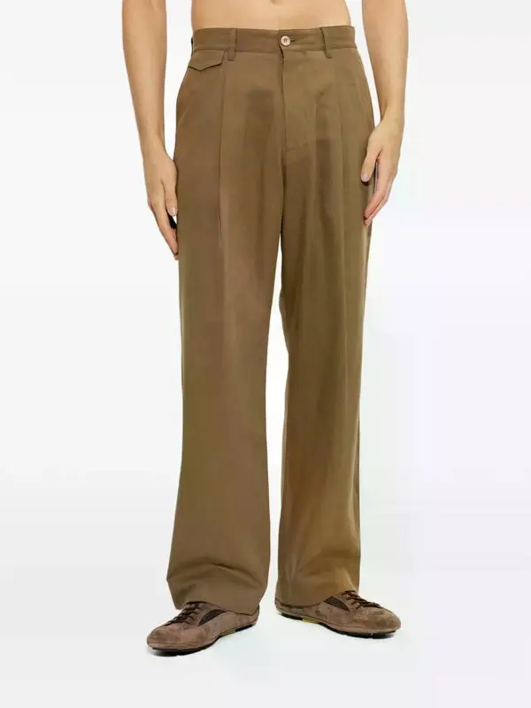 Paul Smith Pleated Straight-leg Trousers
