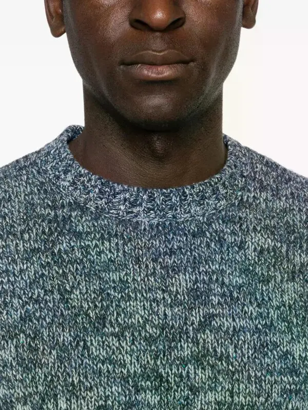 Tagliatore Marl-knit Crew Neck Sweater