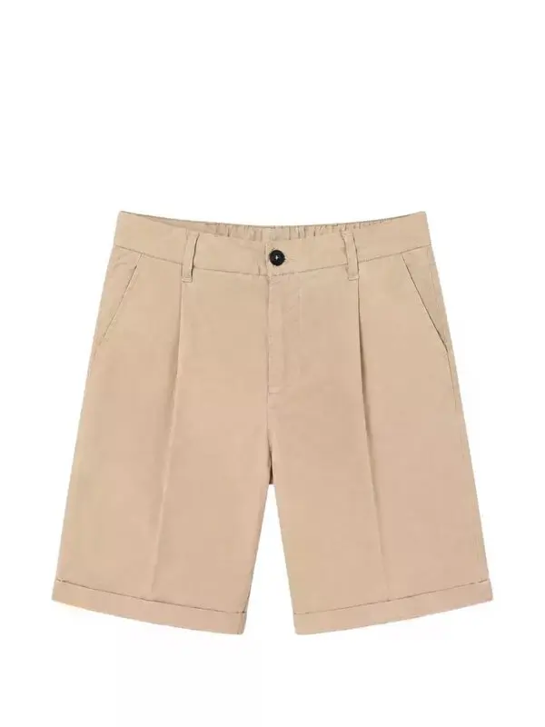 40WEFT Pleated Turn-up Shorts
