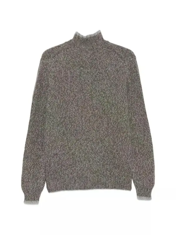 Fedeli Long-sleeve Half-zip Sweater