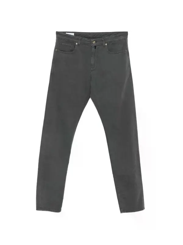 Incotex Straight-leg Five-pocket Trousers - Grey