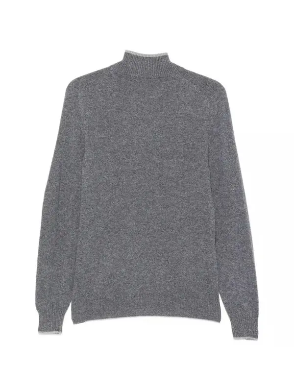 Fedeli Half-zip Knitted Sweater