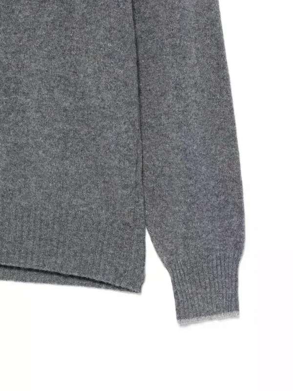 Fedeli Half-zip Knitted Sweater