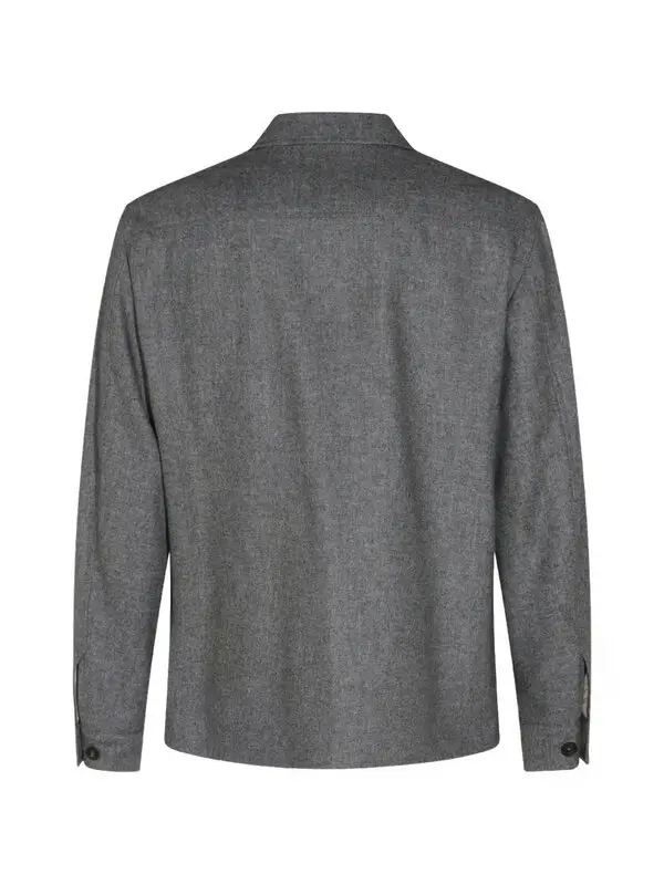Eleventy Flap-pocket Shirt Jacket