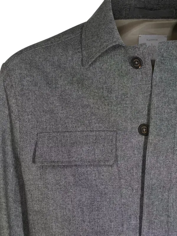 Eleventy Flap-pocket Shirt Jacket