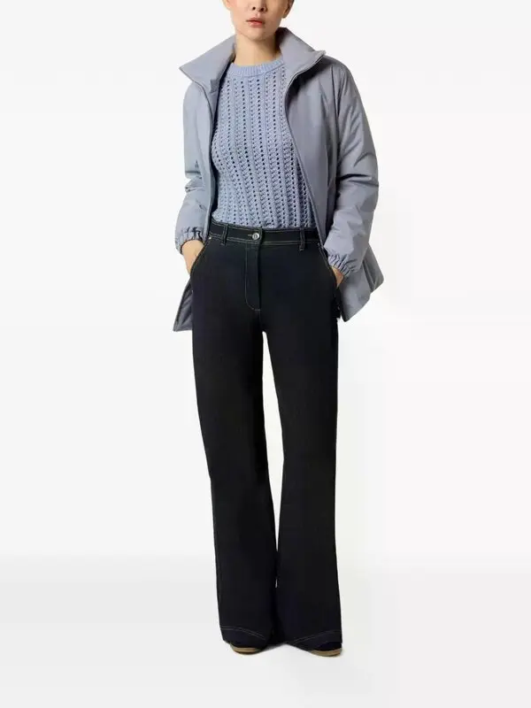 Paul & Shark Piuma Pointelle-knit Sweater