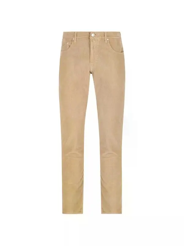 TRAMAROSSA Michelangelo Corduroy Slim-fit Trousers - Neutrals