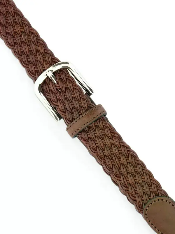 Paul & Shark Woven Leather Belt