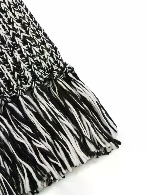 AMI Paris Wool Knit Scarf
