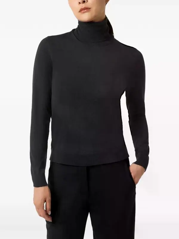 Paul & Shark Virgin Merino Wool Turtleneck Knitted T-shirt