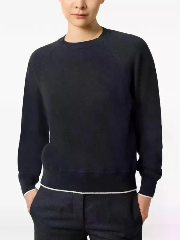 Paul & Shark Raglan-sleeve Crewneck Sweater