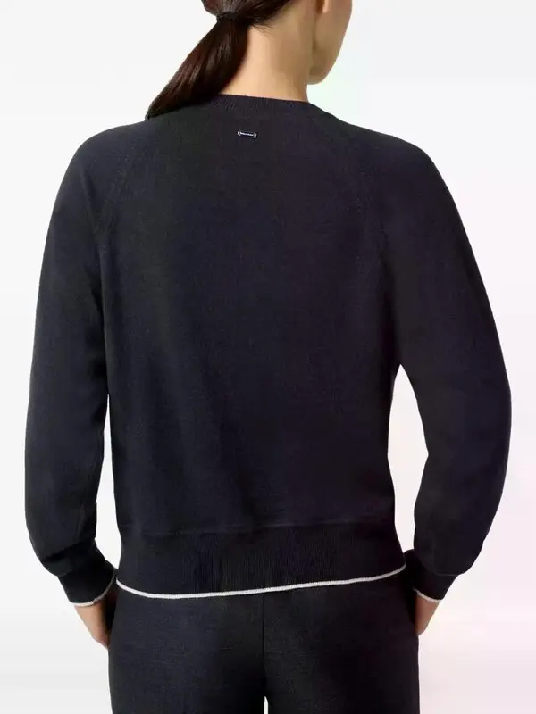 Paul & Shark Raglan-sleeve Crewneck Sweater