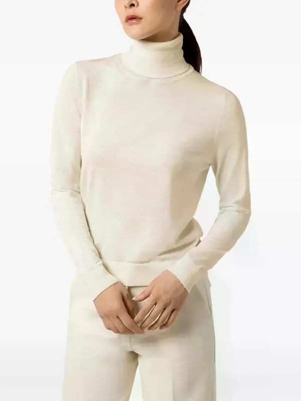 Paul & Shark Long-sleeved Turtleneck Knitted T-shirt