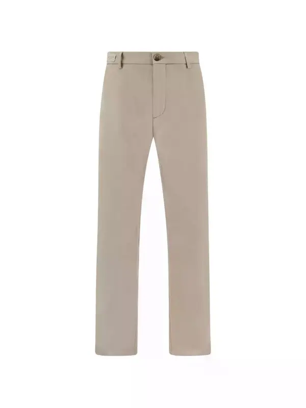 Paul & Shark Bellagio Wide-leg Chino Pants - Neutrals